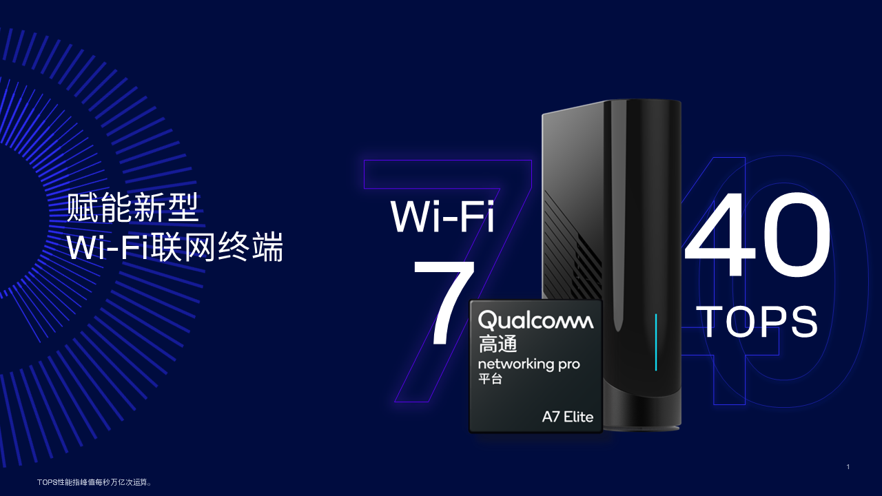 高通推出首个利用边缘AI变革网络连接的商用平台——高通A7 Elite专业联网平台